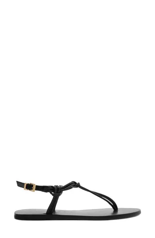 Schutz Nina Ankle Strap Sandal - Black