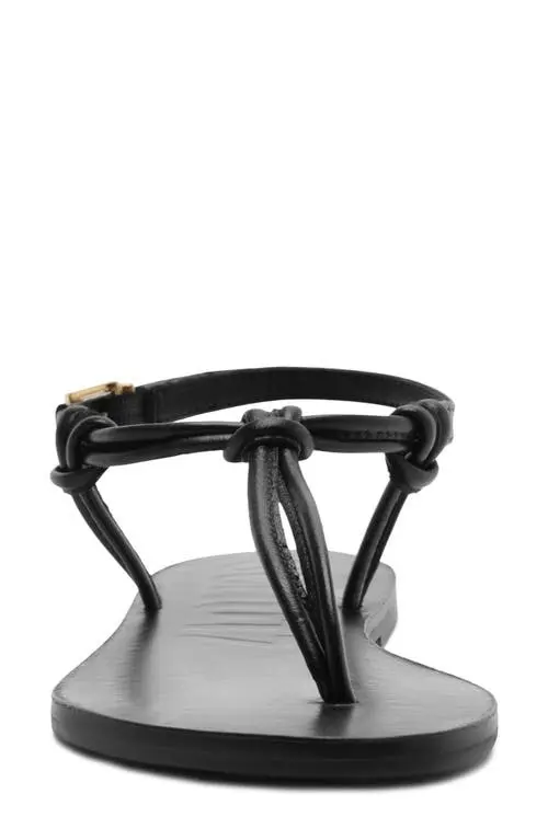 Schutz Nina Ankle Strap Sandal - Black
