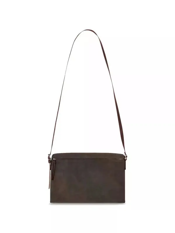 Dries Van Noten Suede Cross Body Bag - Brown
