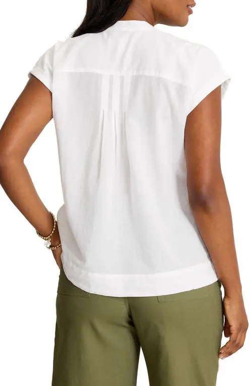 Tommy Bahama Voile Voyage Button-up Top - White