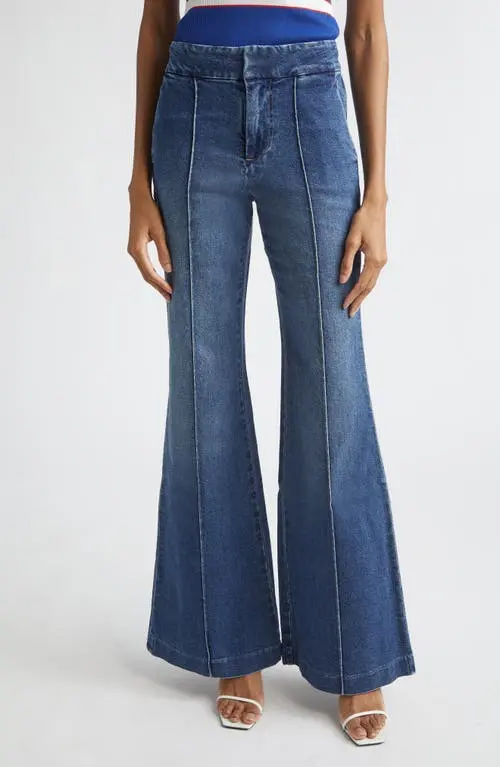 Alice + Olivia Dylan Flare Hem Jeans - Love Train