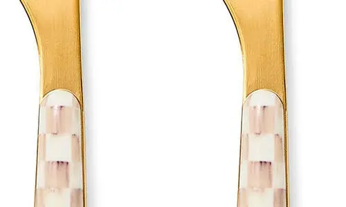 MACKENZIE-CHILDS Set Of 4 Check Bistro Spreaders