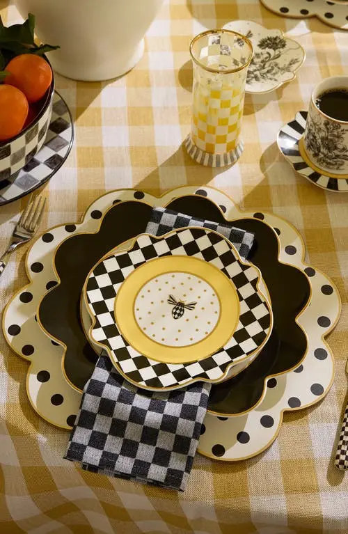 MACKENZIE-CHILDS Petal Dinner Plate
