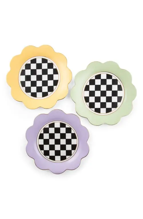 MACKENZIE-CHILDS Buttercream Petal Dinner Plate