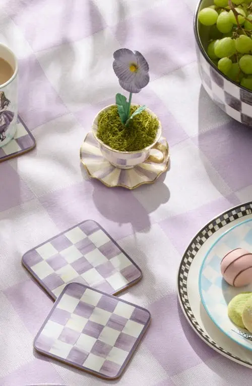 MACKENZIE-CHILDS Teacup Pansy