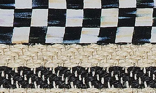 MACKENZIE-CHILDS Courtly Check Herringbone Stripe Indoor Rug