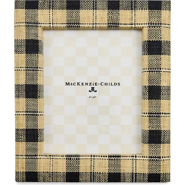 MACKENZIE-CHILDS Mad For Plaid 8 X 10-inch Frame - Beige