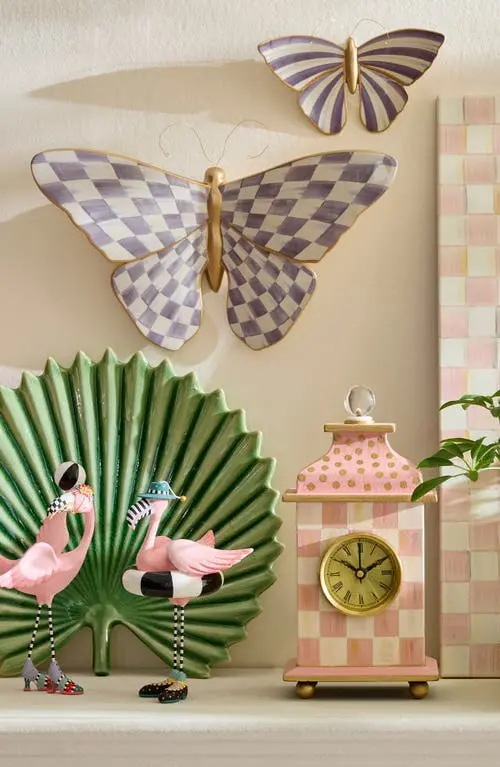 MACKENZIE-CHILDS Set Of 2 Butterfly Wall Decor