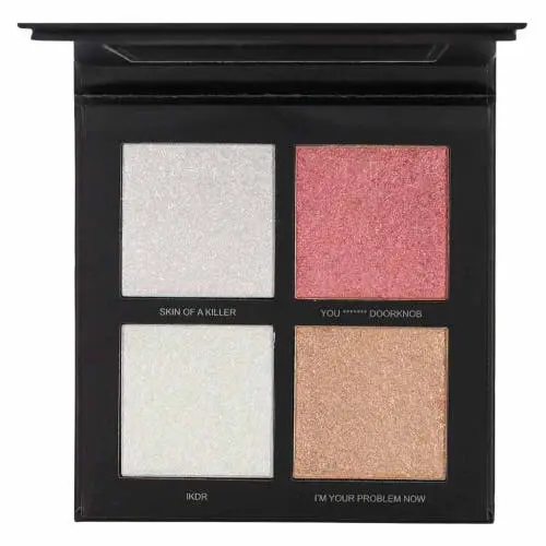 BLEND BUNNY COSMETICS Little Miss She Never Misses Simply Put Highlighter Quad 1.12oz - None