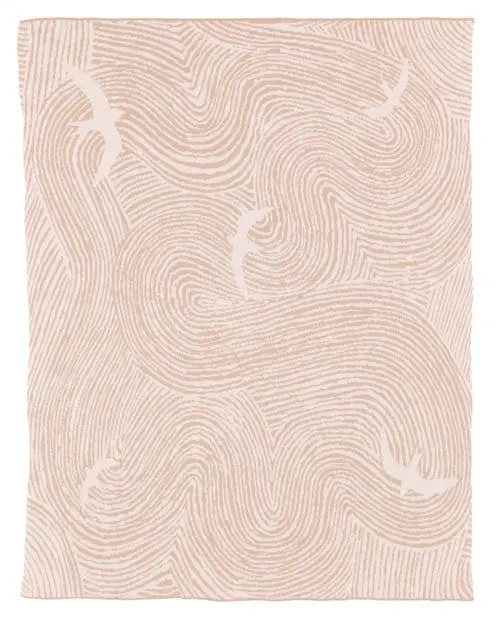 BIQUETTE Swifts Knit Throw Blanket - Featherlight