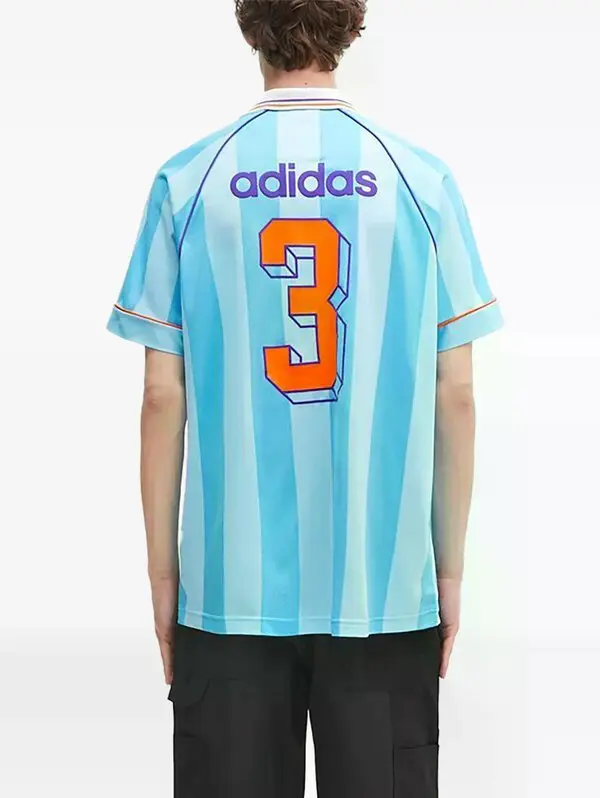 Adidas Striped Polo Shirt