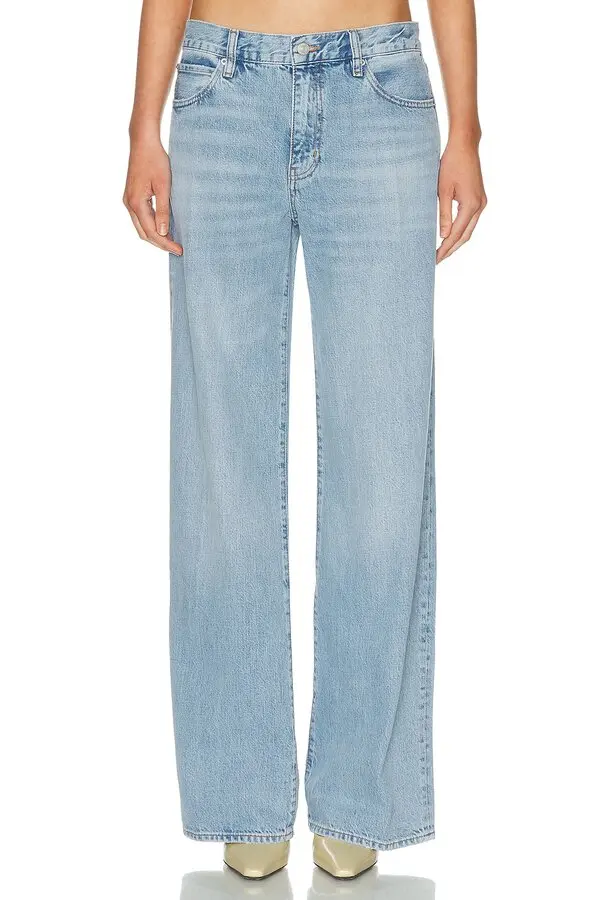 FRAME The Off Duty Stroll Jeans - Frey
