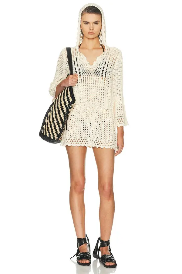 Isabel Marant Zelnie Knit Dress - Ecru