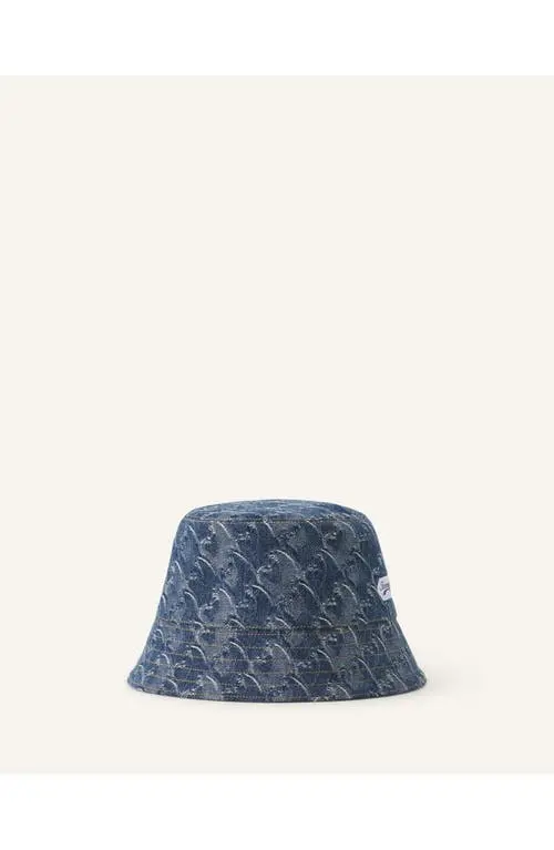LANVIN Lunar Year Bucket Hat In Denim - Blue