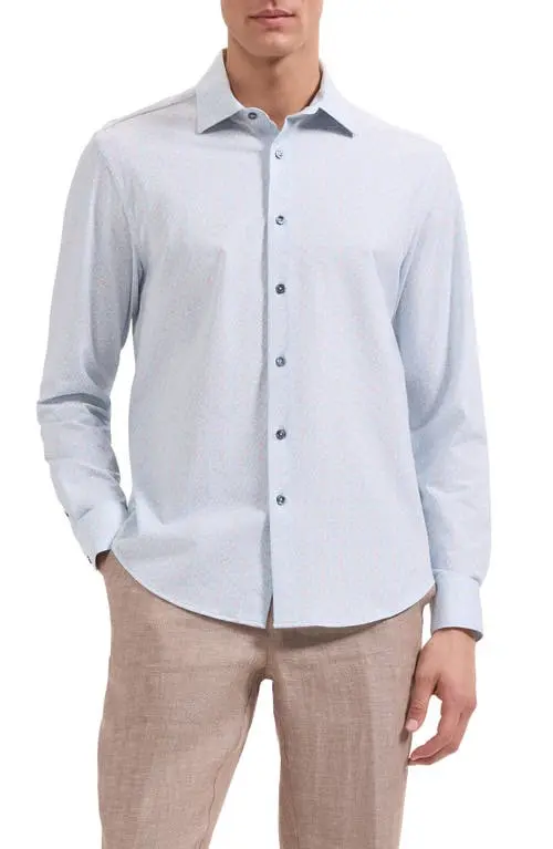 Bugatchi James Ooohcotton® Button-up Shirt - Ice