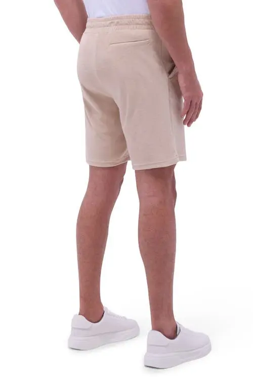 Bugatchi Drawstring Terry Shorts - Sand