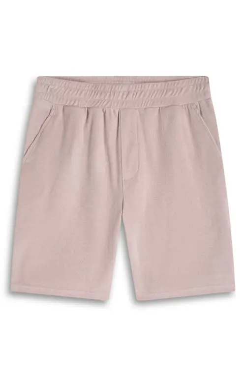 Bugatchi Drawstring Terry Shorts - Sand