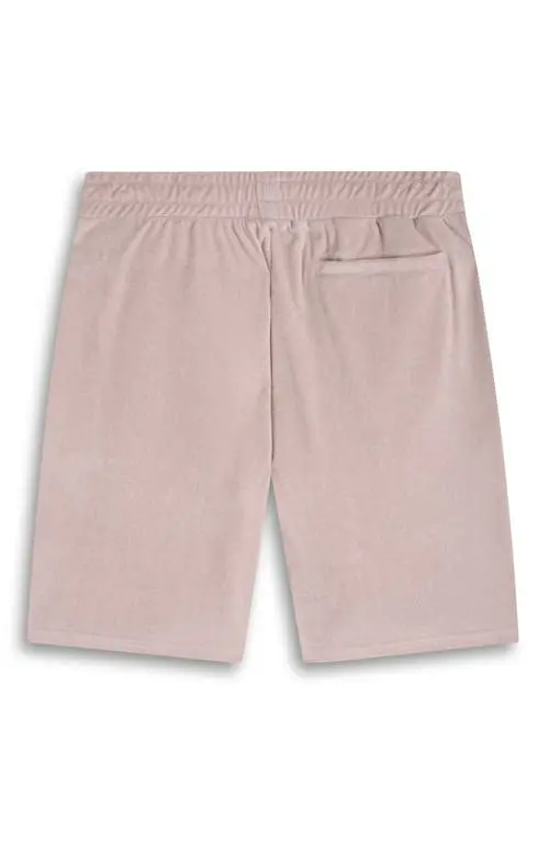 Bugatchi Drawstring Terry Shorts - Sand