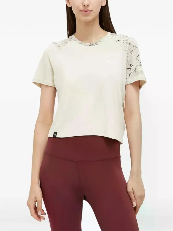 SALEWA Pattern Short-sleeve T-shirt