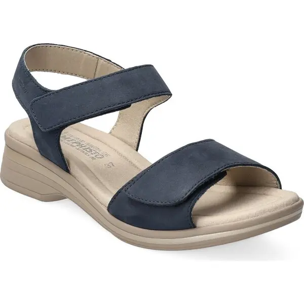 Mephisto Floraline Ankle Strap Sandal - Blue