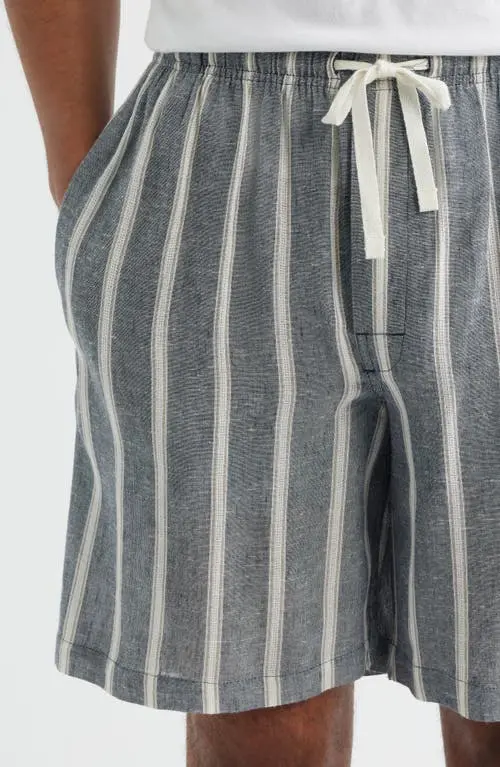 Majestic International Textured Woven Cotton Pajama Shorts