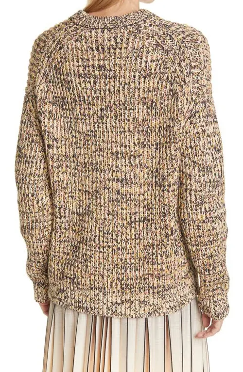 Proenza Schouler White Label Mixed Yarn Knit Sweater