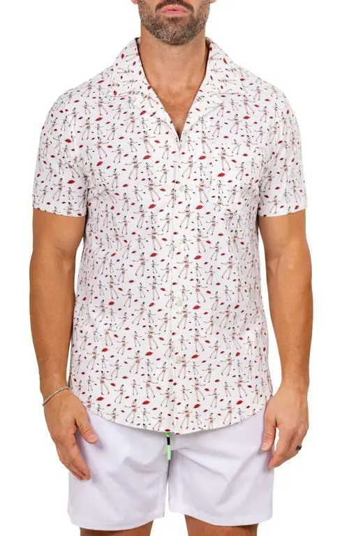 MACEOO Marthy Camp Shirt - White