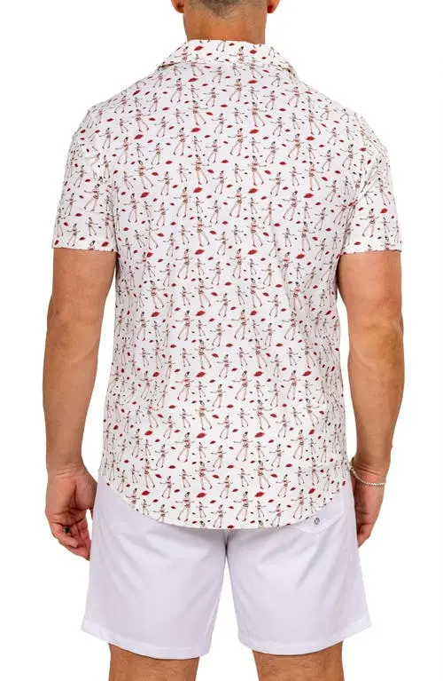 MACEOO Marthy Camp Shirt - White