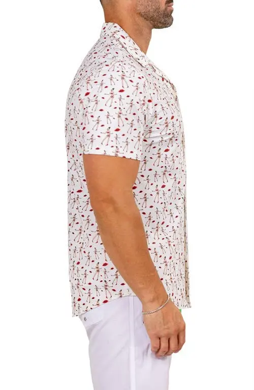 MACEOO Marthy Camp Shirt - White