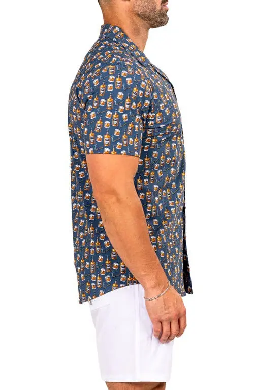 MACEOO Marthy Camp Shirt - Black