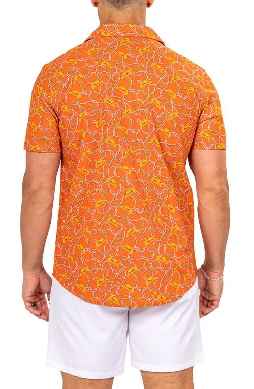 MACEOO Marthy Camp Shirt - Orange