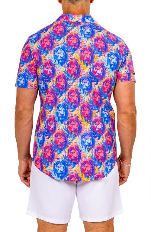 MACEOO Marthy Red Camp Shirt