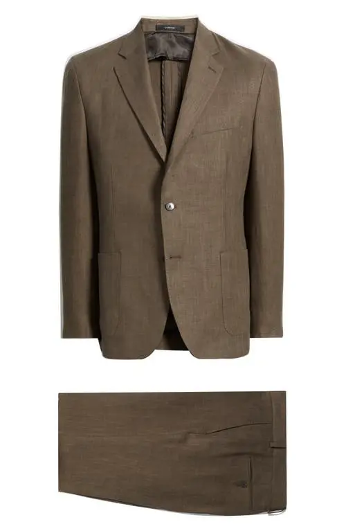 Vince Icon Relaxed Fit Linen Suit