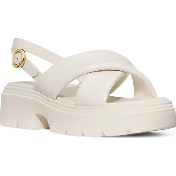 Kate Spade New York Slingback Platform Sandals - Cream