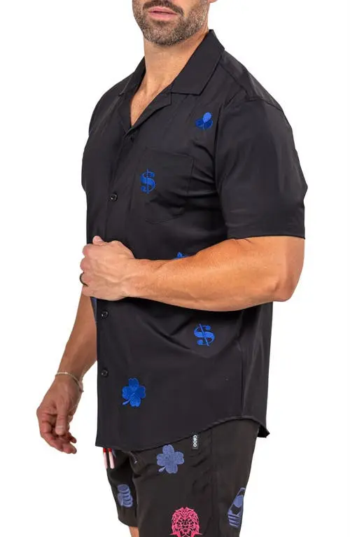 MACEOO Marthy Camp Shirt - Black