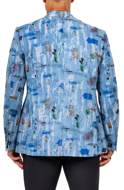 MACEOO Socrates Unconstructed Martyr012 Sport Coat - Blue