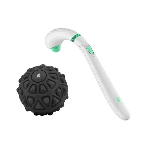 PURSONIC Ultimate Recovery Duo Handheld Massager & Vibrating Massage Ball - Multicolor