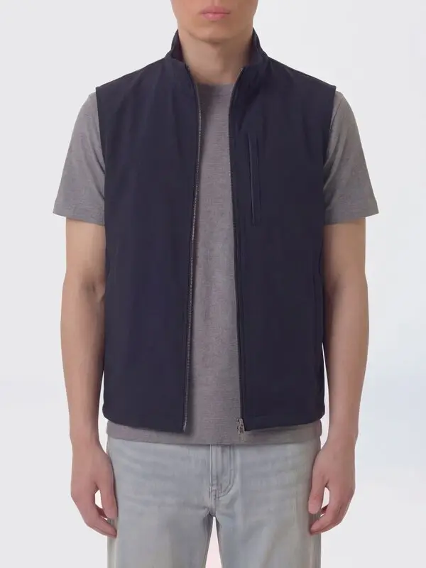 Paul & Shark Technical Fabric Zip Vest