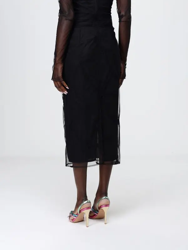 Blumarine Stretch Jersey Midi Skirt