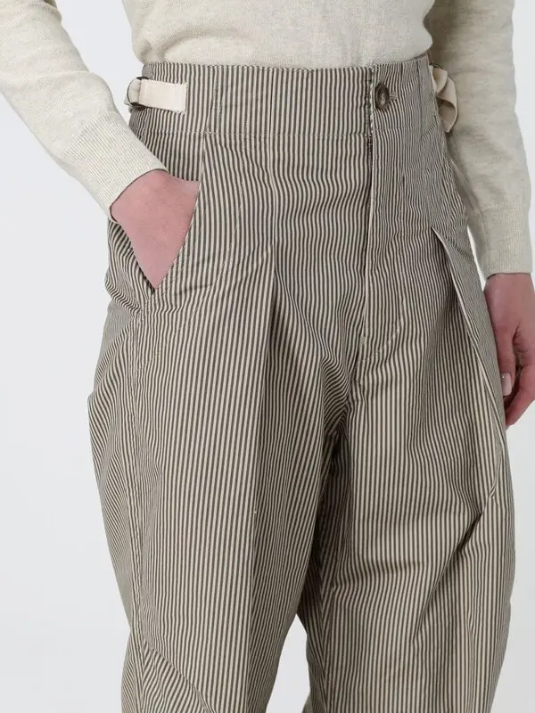 Isabel Marant Étoile Ceryne Striped Cotton Trousers