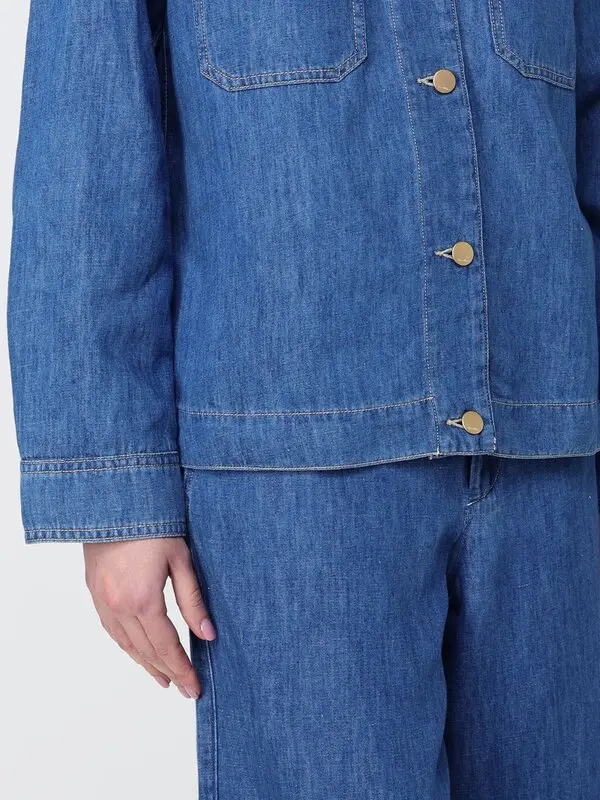 Max Mara Cotton Denim Shirt - Navy