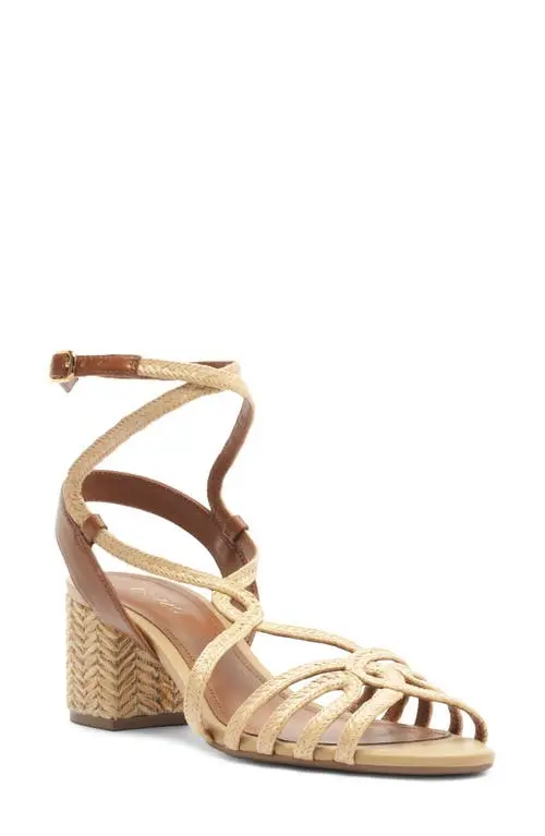 AREZZO Aria Ankle Strap Sandal - Natural/soul Natural