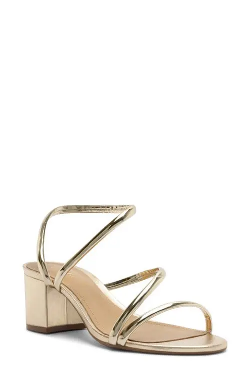 AREZZO Mikayla Ankle Strap Sandal - Platino