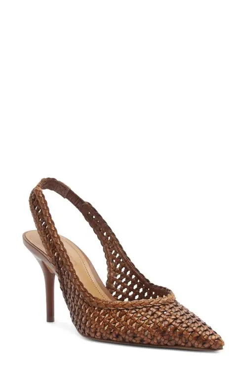 AREZZO Eva Slingback Stiletto Pump - Soul Natural