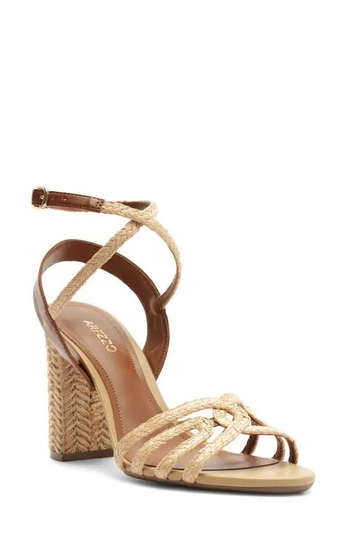 AREZZO Aria Ankle Strap Sandal - Natural/soul Natural