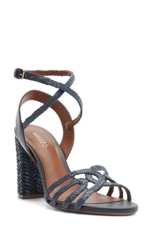 AREZZO Aria Ankle Strap Sandal - Petroleo/navy Nautical