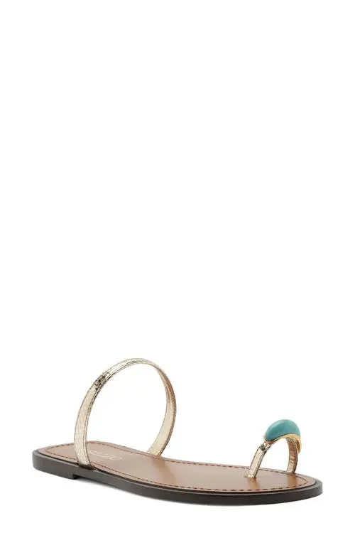 AREZZO Sophie Slide Sandal - Platino