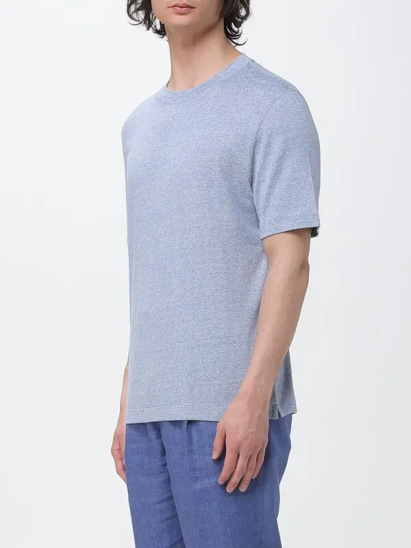 Brunello Cucinelli T-shirt - Gnawed Blue