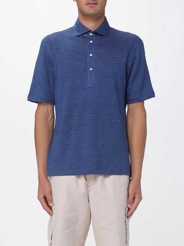 Brunello Cucinelli Polo Shirt - Blue