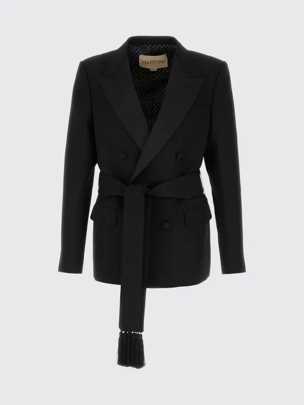 Valentino Garavani Double-breasted Belted Jacket